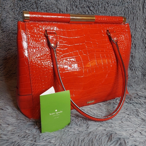 kate spade | Bags | Kate Spade Red Knightsbridge Constance Shoulder Bag ...